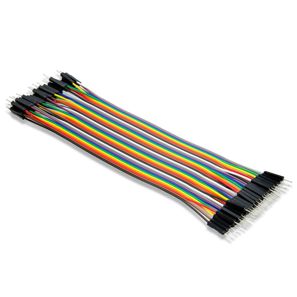 65pcs Jump Wire Cables Male to Male in assorted color.
