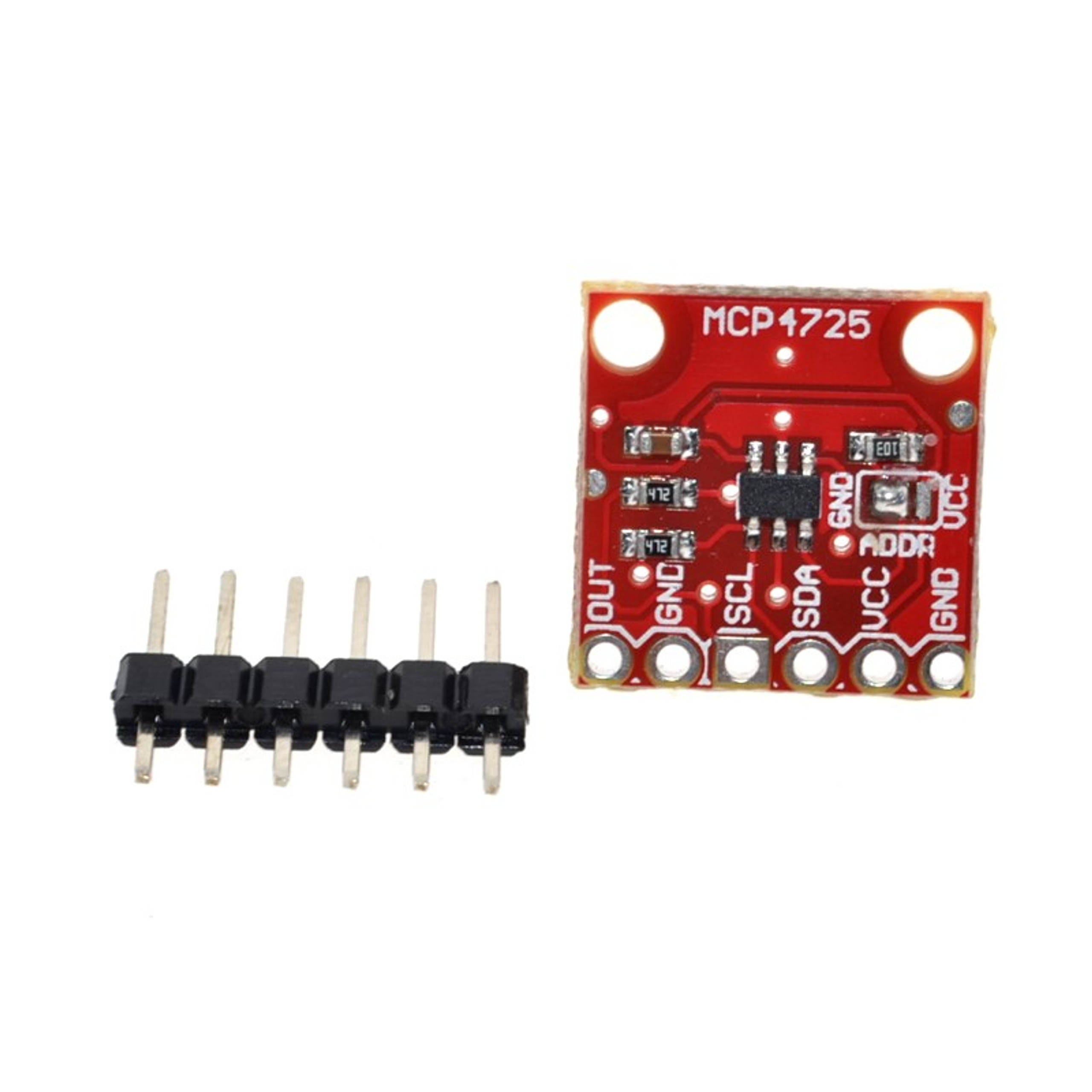 Mcp4725 I2c Dac Breakout Module Operates At 2 7v To 5 5v