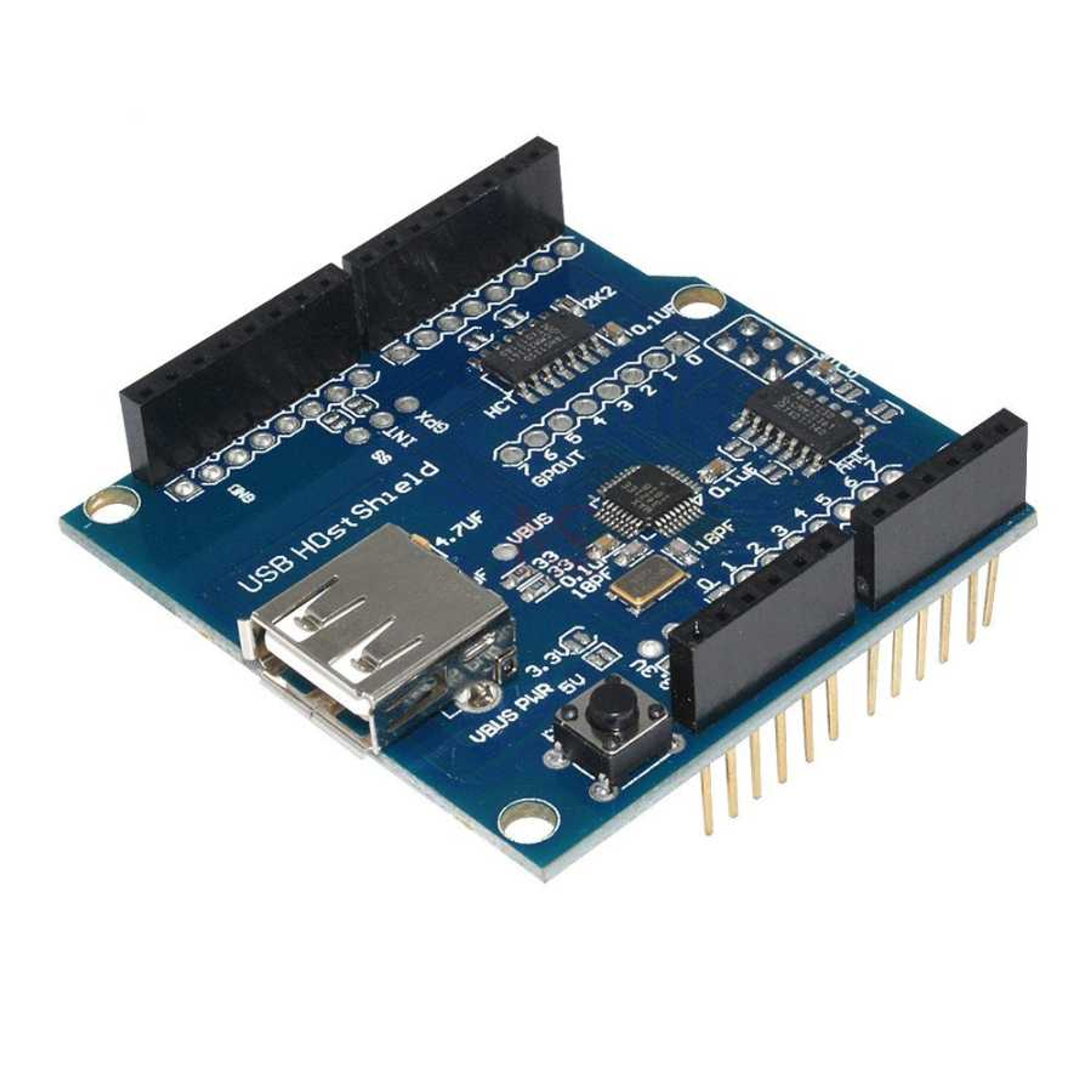 Arduino USB Host Shield 2.0 - Supports Android ADK.