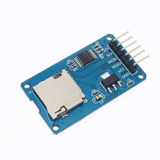 MicroSd Card Module for Arduino with level conversion.