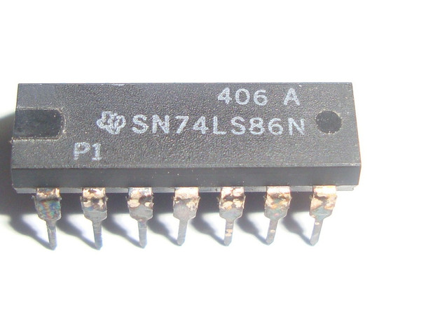 SN74LS86N - XOR Gate, 74LS86 IC, Quad 2-input exclusive-OR