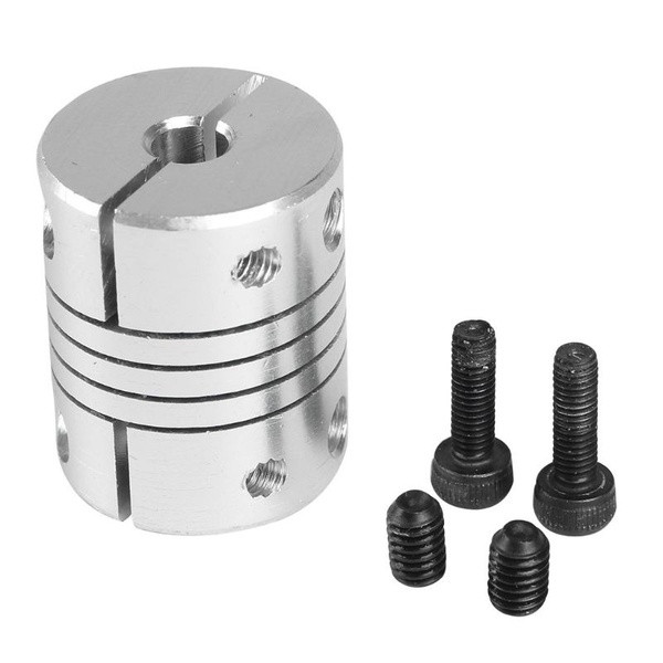 Stepper Motor Flexible Coupling - 5mm to 8mm - Pixel Electric Company ...