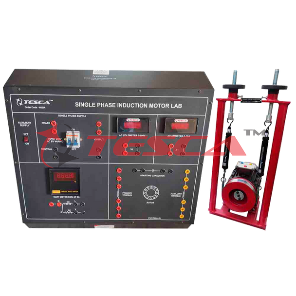 Single Phase Induction Motor Lab Trainer Order Code 46514