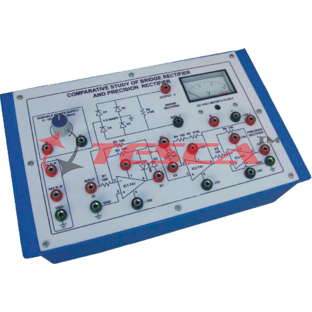 Comparative Study of Bridge Rectifier and Precision Rectifie