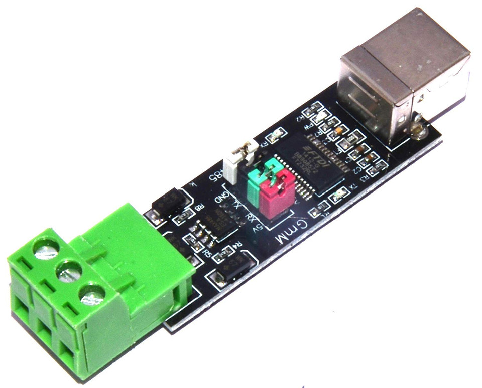 RS485 to TTL MAX485 Arduino Module - 5V operation.