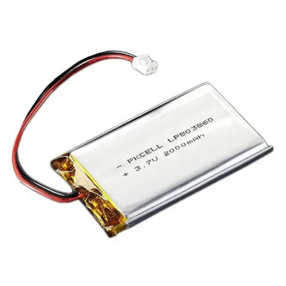 Lithium Ion Battery Pack - 3.7V 6600mAh.