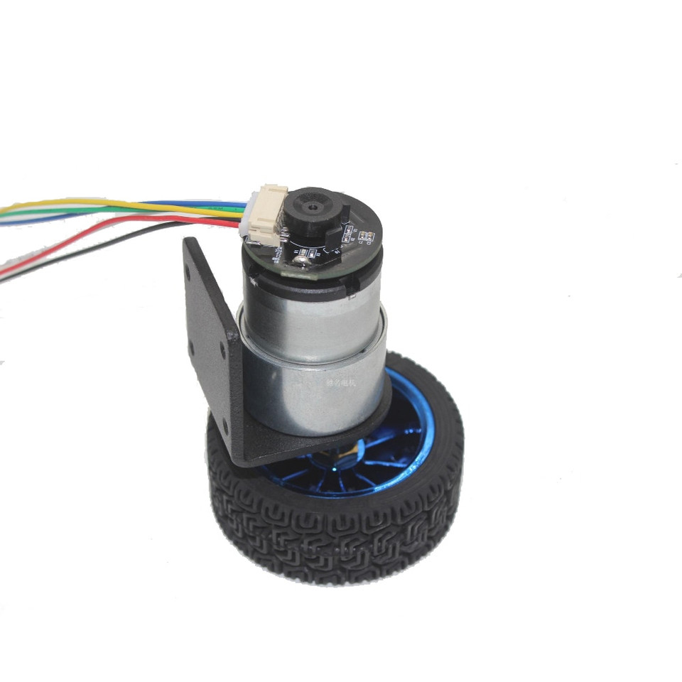 JGB37-520 12V 110RPM Encoder Motor plus wheel Kit