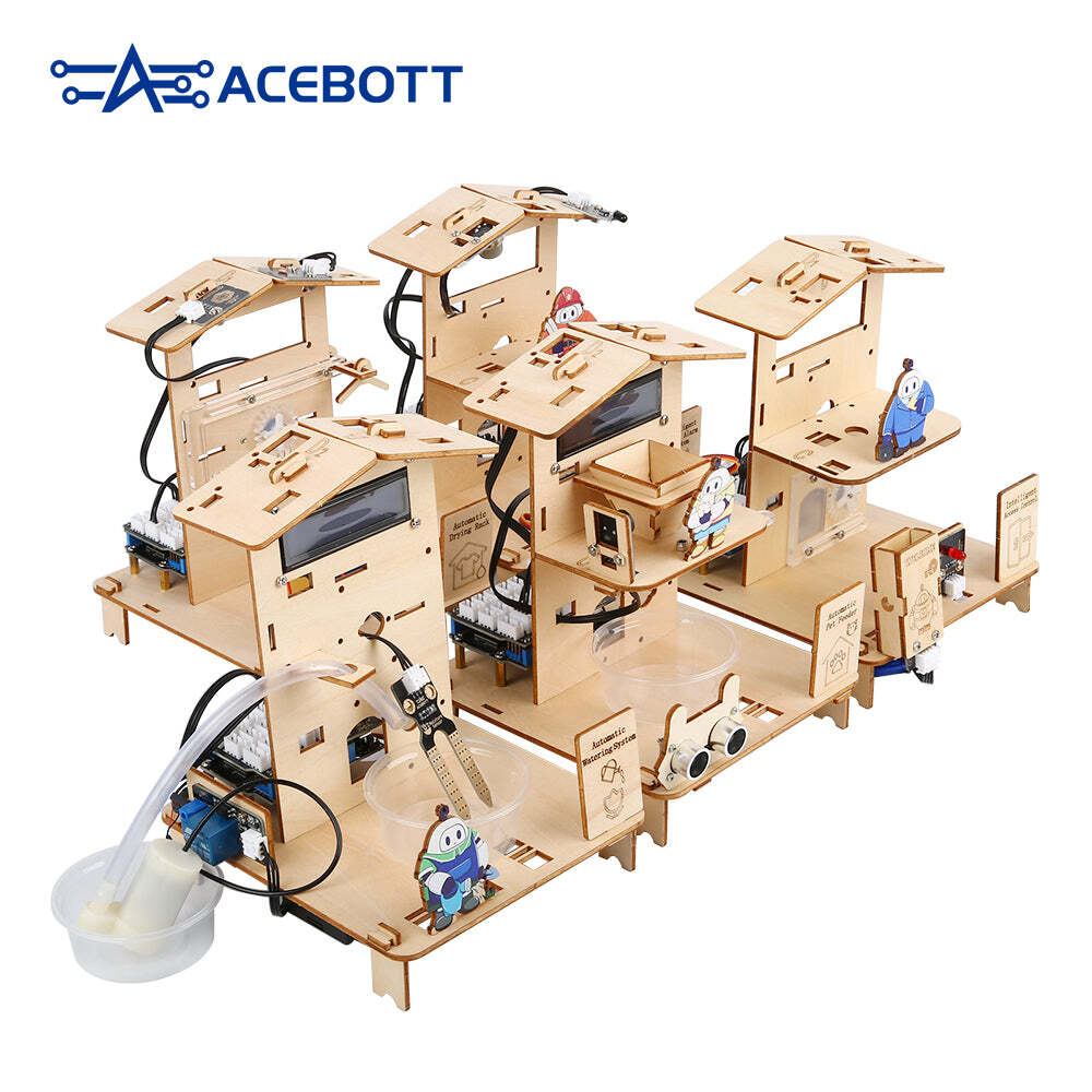 ESP32 Smart Home IoT Starter Kit with Arduino/ACECode(Scratch)