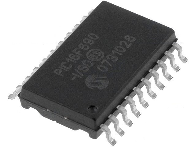 PIC16F690-I/SO SMD IC- 8-bit Flash CMOS Microcontroller.