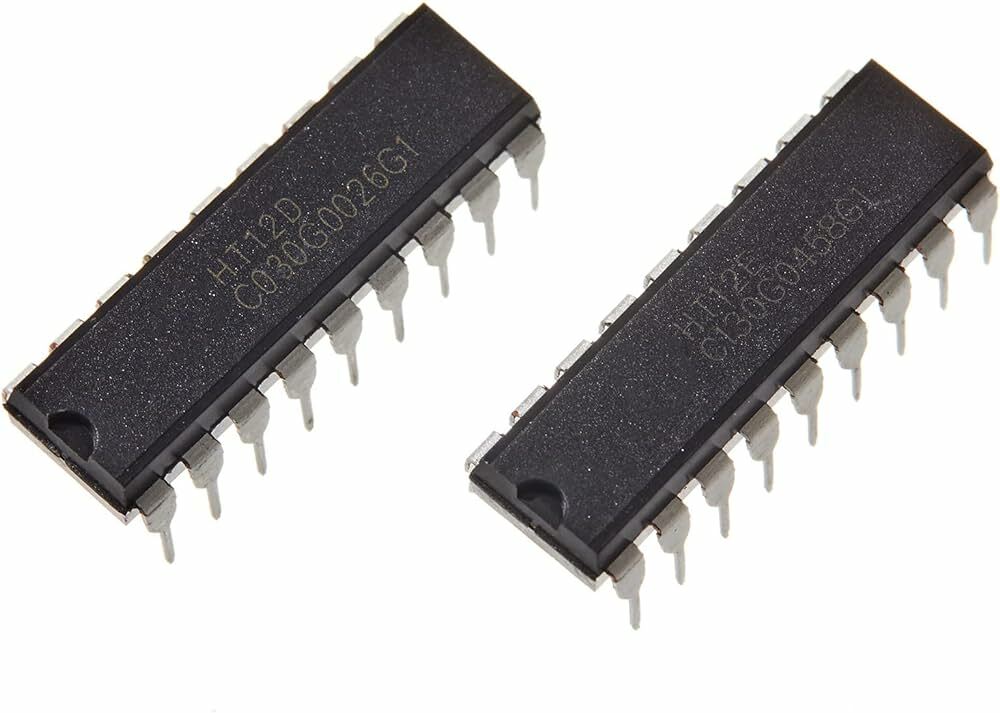 HT12E HT12D Encoder Decoder for RF Modules - Pixel Electric Company Limited