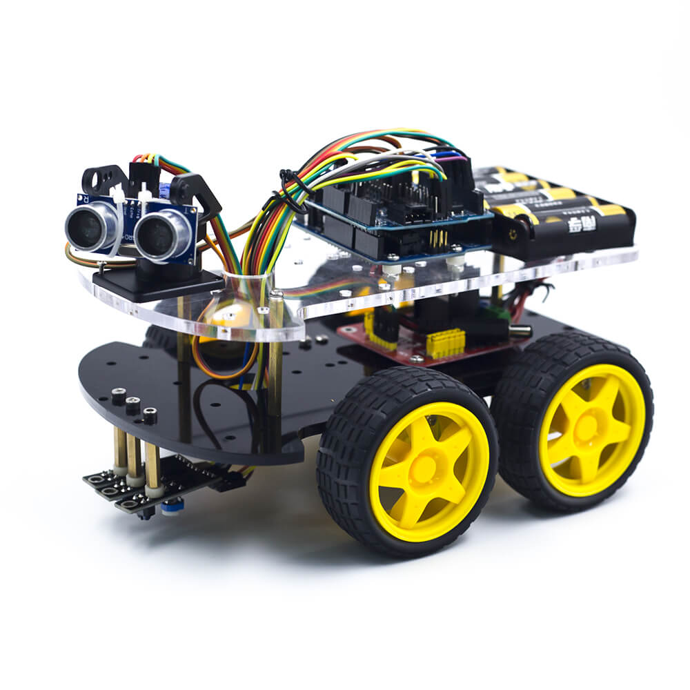 Multi-Functional 4WD Robot Car Chassis Kit