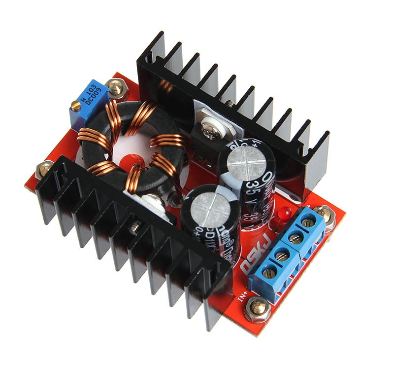 150W 6A DC-DC Boost Converter( 10-32V input, 12-35V output)