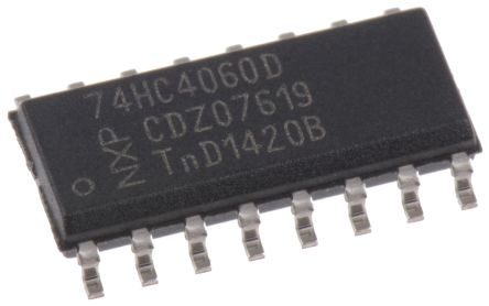 74HC4060D - Binary Ripple Counter SMD IC
