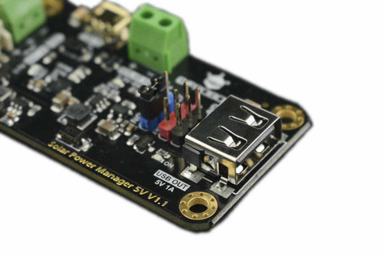 Solar Power Manager 5V 1A, Small Power and High-Efficiency