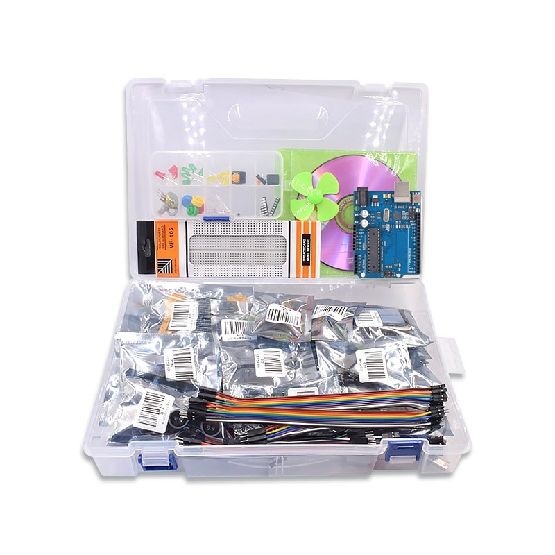 Complete Arduino UNO R3 Learning Kit - DIY experience.