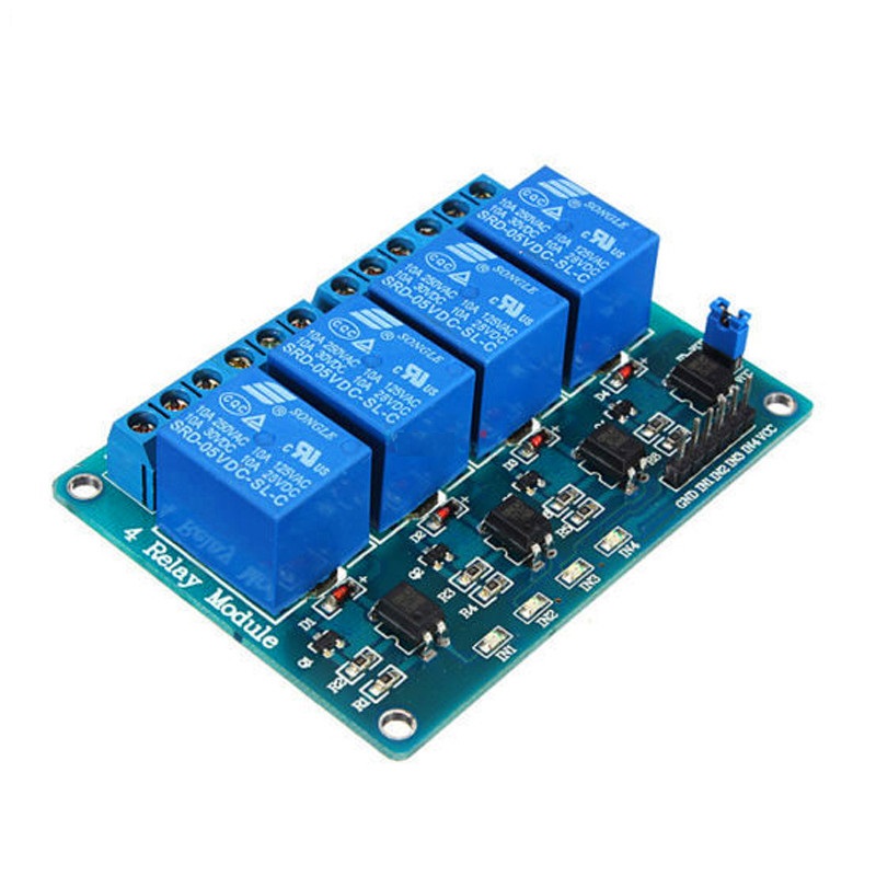5V 4 Channel Relay Module with optocoupler