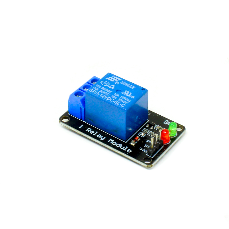 12V 1 Channel Relay Module - 10A/250V AC