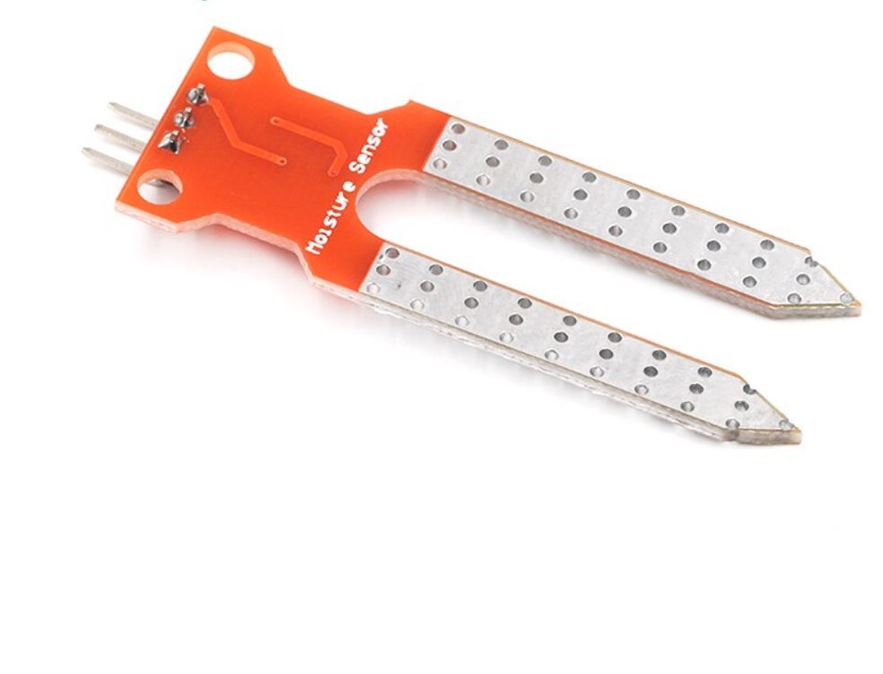 Soil Moisture Hygrometer Sensor for soil detects humidity.