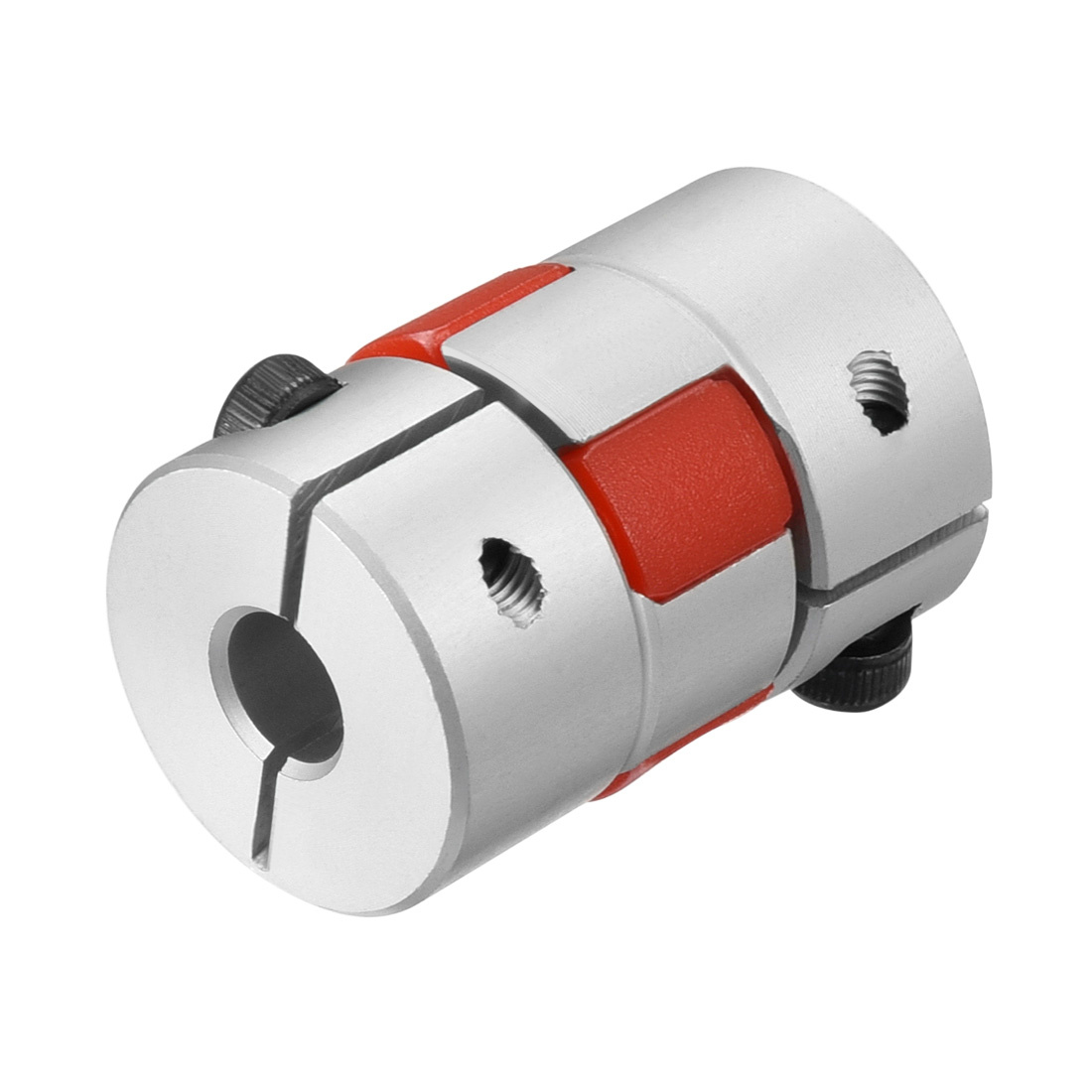 8mm x 8mm Jaw servo motor Coupling - Aluminum jaw coupling.