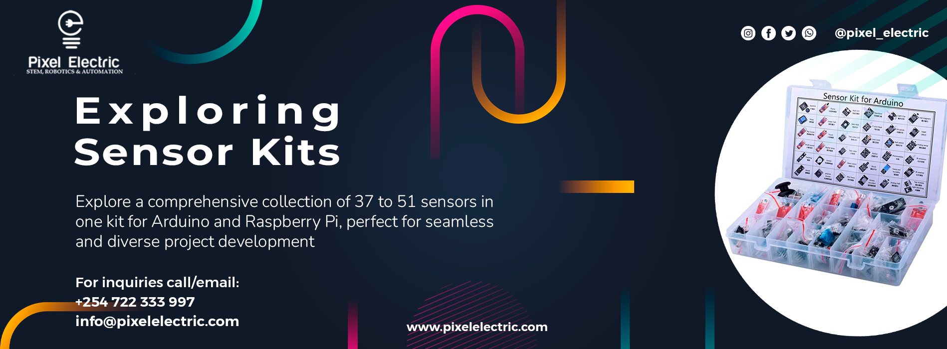Exploring the Wonders of Sensor Kits - Pixel Electric Company Limited