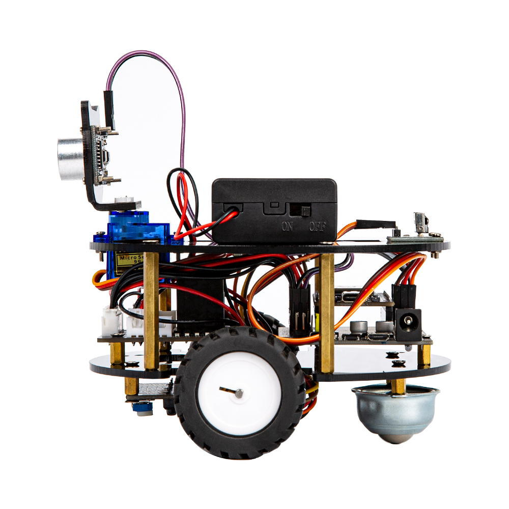 Turtle 2WD Basic Arduino Robot Kit - iOS Compatible