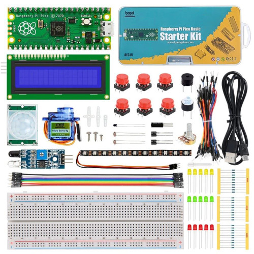 Raspberry Pi Starter Kit - operate on 3.3V to 5V.