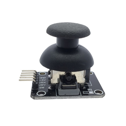 Dual-axis XY Joystick Module - Operates on 3.3V to 5V.