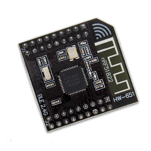 NRF51822 2.4G Bluetooth/zigbee module - voltage: 2.0V-3.6V.