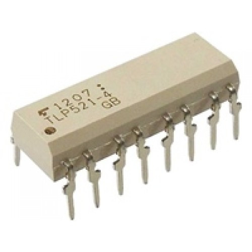 TLP521-4(GB) - Quad Optocoupler IC - Pixel Electric Ltd