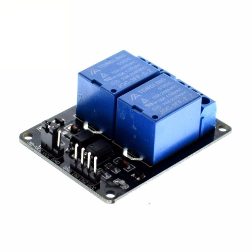 5V 2 Channel Relay Module - with 250V 10A contact capacity