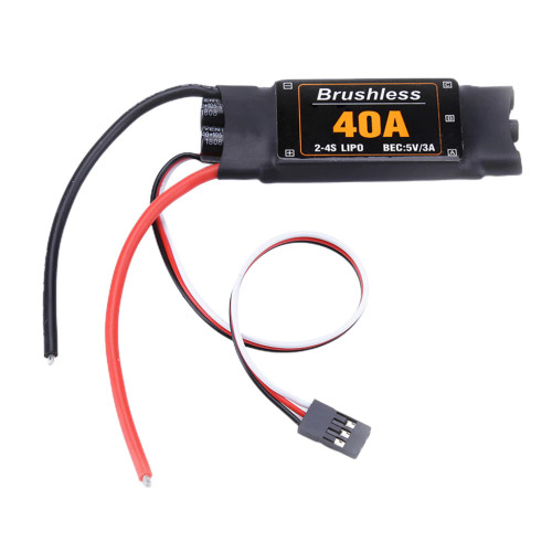40A 2-6S ESC with 3.5mm Banana connector