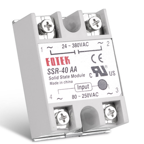 SSR-40AA DC-AC 24-380V Solid State Relay