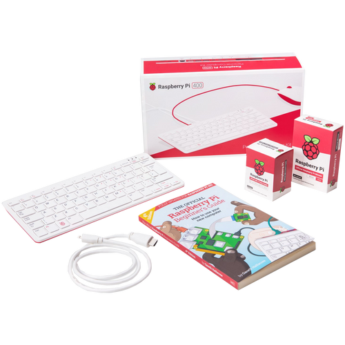 Raspberry Pi 4B/4GB Desktop 400 Kit - all-in-one computer