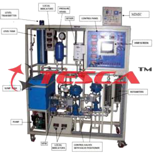 PC-PLC HMI Based Multi Process Control Trainer