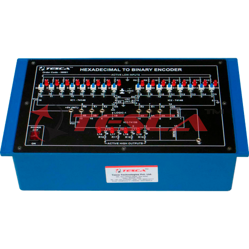 Hexadecimal to Binary Encoder Training Board- 38681.