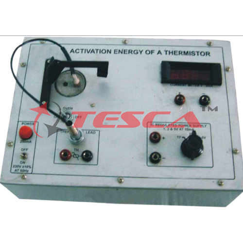 Activation Energy of a Thermistor with P/S & 1 digital meter