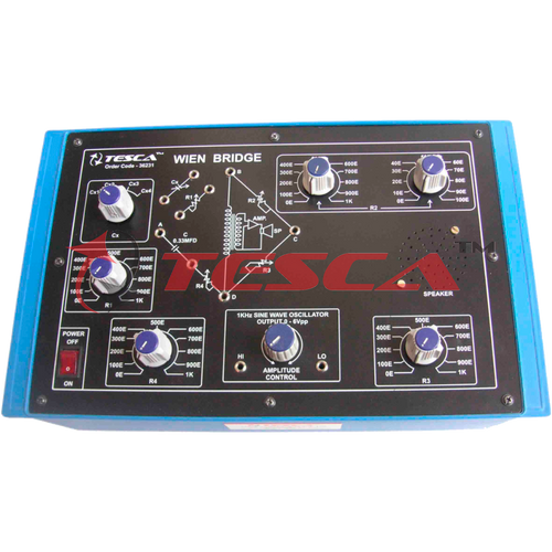 Measurement of Capacitance by Wein Bridge - Order Code 3623.