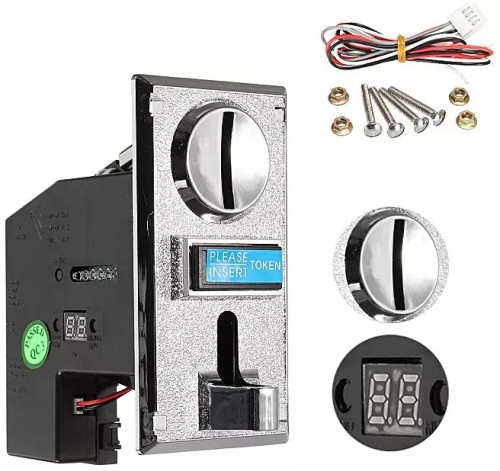 Multi coin acceptor/selector - DC+12V, 50mA.