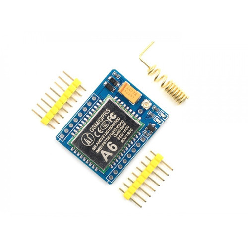 A6 GPRS/GSM Kit - Compact size and 3.5V-4.2V voltage.
