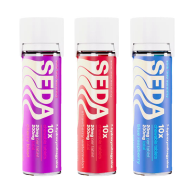 SEDA 7-HYDROXYMITRAGYNINE CHEWABLE KRATOM 10CT TABLETS 200MG - 6PK