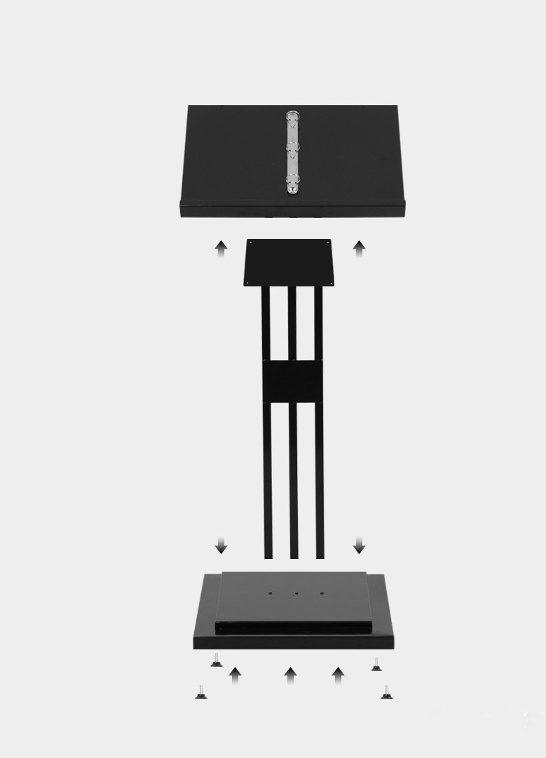 Premium Portable A4 Brochure Holder / Literature Display Stand ...