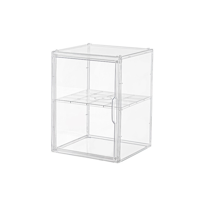 Transparent Stackable Display Case Boxes Storage 40 x 25 x 30cm