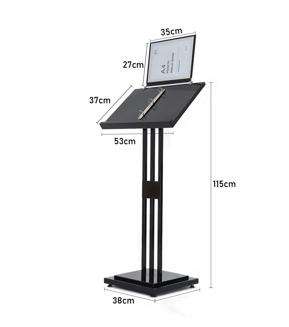 Premium Portable A4 Brochure Holder / Literature Display Stand ...