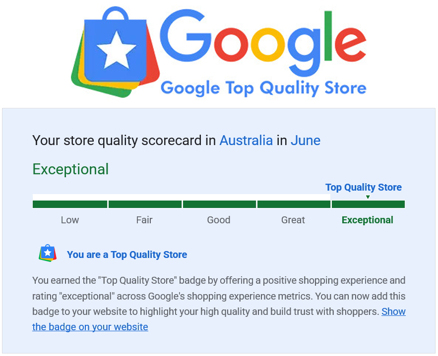TLT Retail Display Maintains Google Top Quality Store Status – June ...
