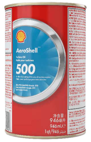 AeroShell Turbine Oil 500 (MIL-SPEC: MIL-PRF-23699G Grade STD)