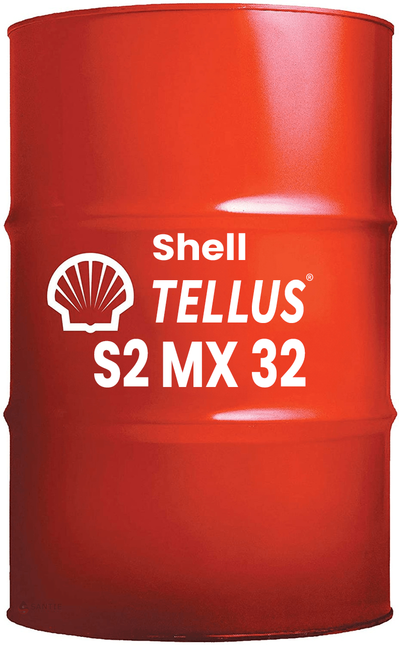 Santie Oil Company | Shell Tellus S2 MX 32 - 55 Gallon Drum