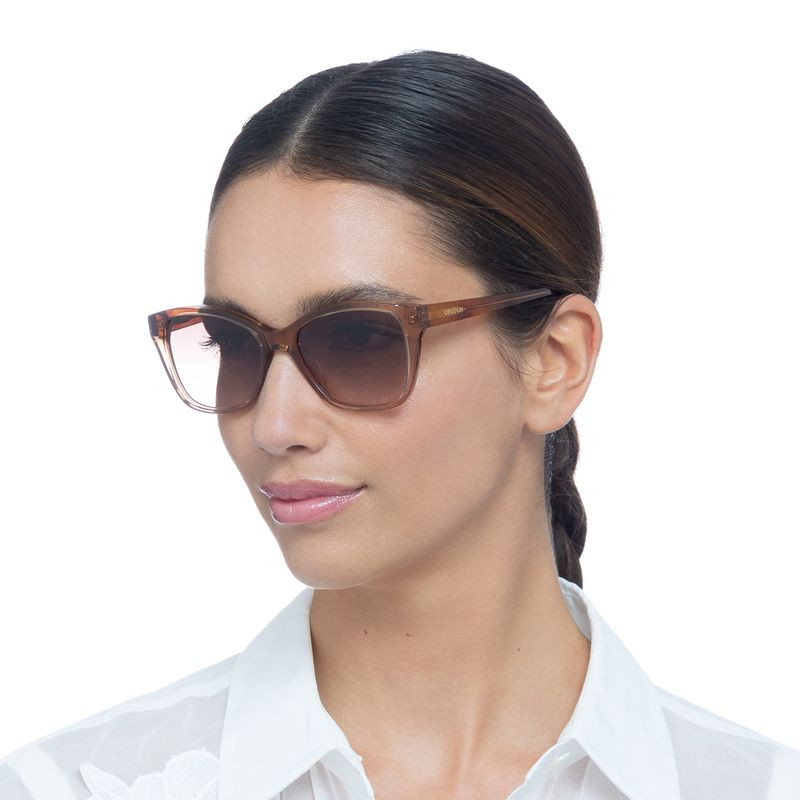 Oroton Claire Burnt Spice Tort/Brown Sunglasses | Afterpay