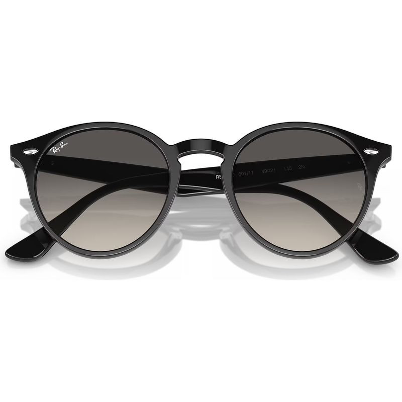 Shop Ray-Ban RB2180 Sunglasses Black/Grey Gradient 49 Size