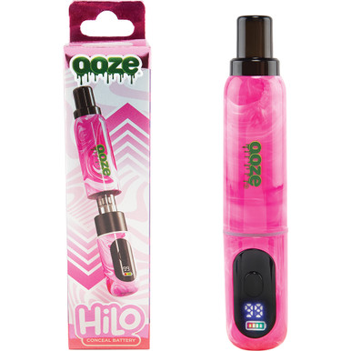 Buy Pink Swish Hilo Conceal OOZE 510-Battery | High-Quality 510 Accessories
