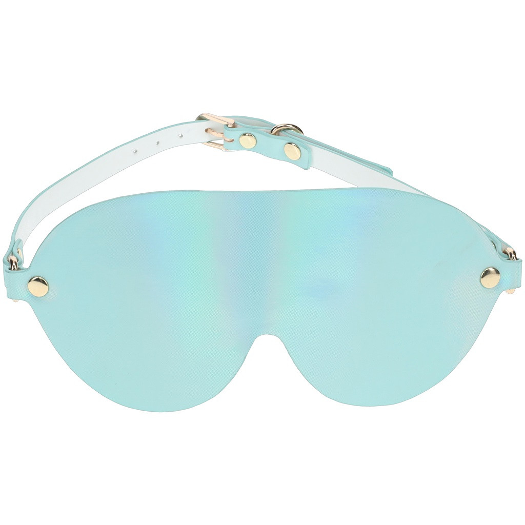 Ouch! Paris Collection - Blindfold - Blue - Sara's Secret